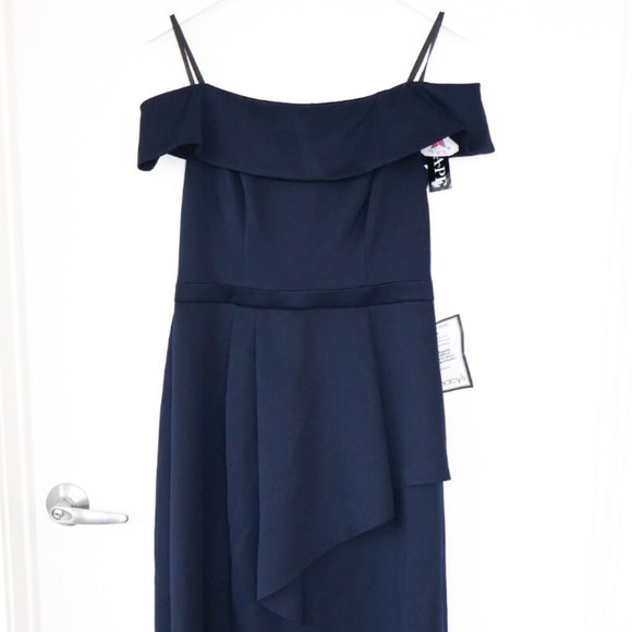 Xscape | Dresses | Xscape Off The Shoulder Evening Gown | Poshmark